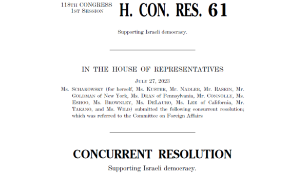Partners applauds growing support for Congressional resolution backing ...